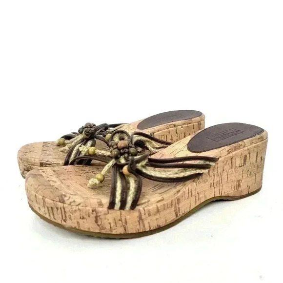 Arizona Jean Company | Shoes | Arizona Jean Co Platform Strappy Cork ...